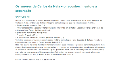 Guia de estudo: Eça de Queirós, «Os Maias» - Os amores de Carlos da ...