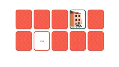 Town memory game