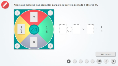 Jogo do 24 com frações